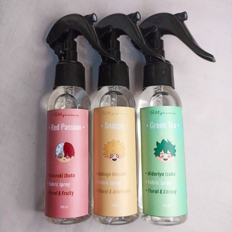 Jual Fabric Spray Anime Ver. // Pengharum Kain | Shopee Indonesia