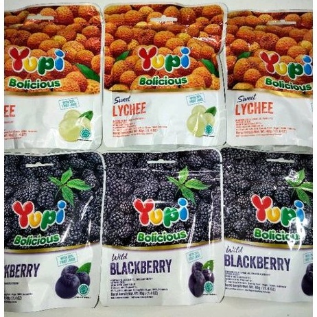 Jual (READY) Yupi Gummy Bolicious | Yupi Fruits Yupi Bolicious Lychee ...