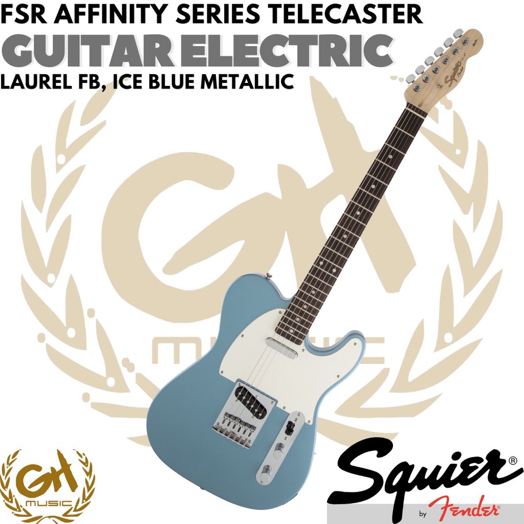 Jual Squier FSR Affinity Series Telecaster Electric Guitar, Laurel FB | Shopee Indonesia