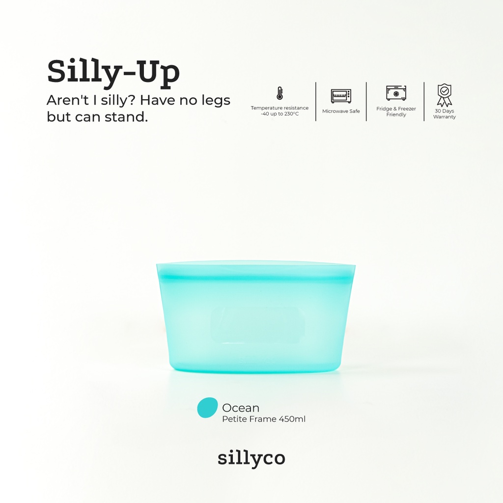 Jual Sillyco - Silly-Up Petite Frame - Standing Reusable Silicone Food ...