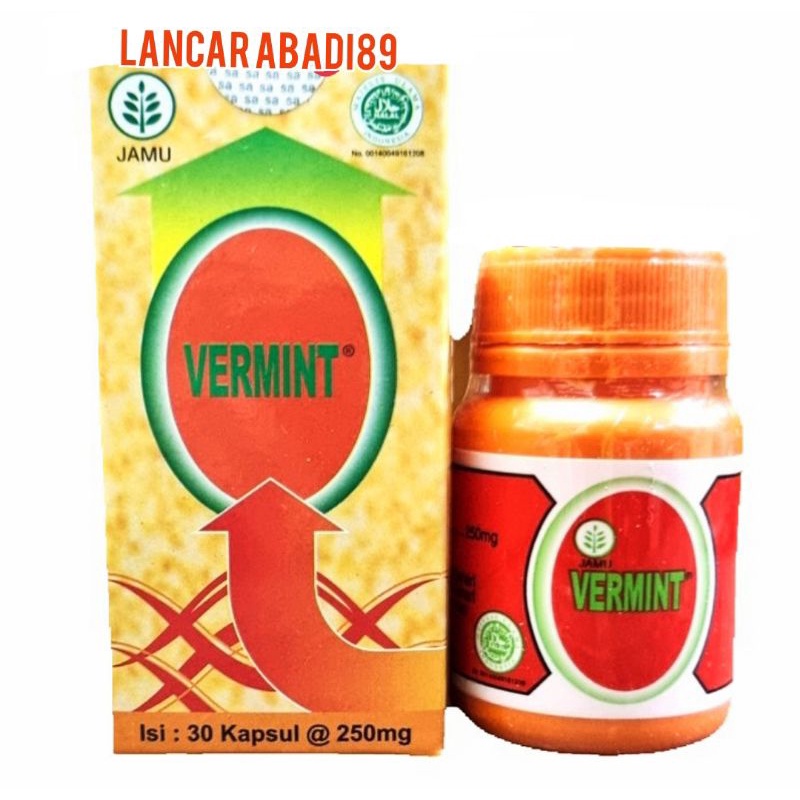 Jual Vermint vermin kapsul cacing - obat tipes dan demam | Shopee Indonesia