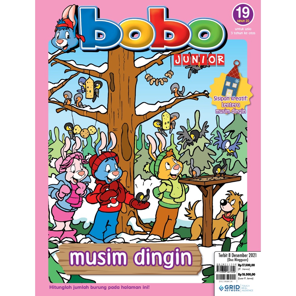 Jual Majalah Anak Bobo JUnior Edisi Desember 2021 | Shopee Indonesia
