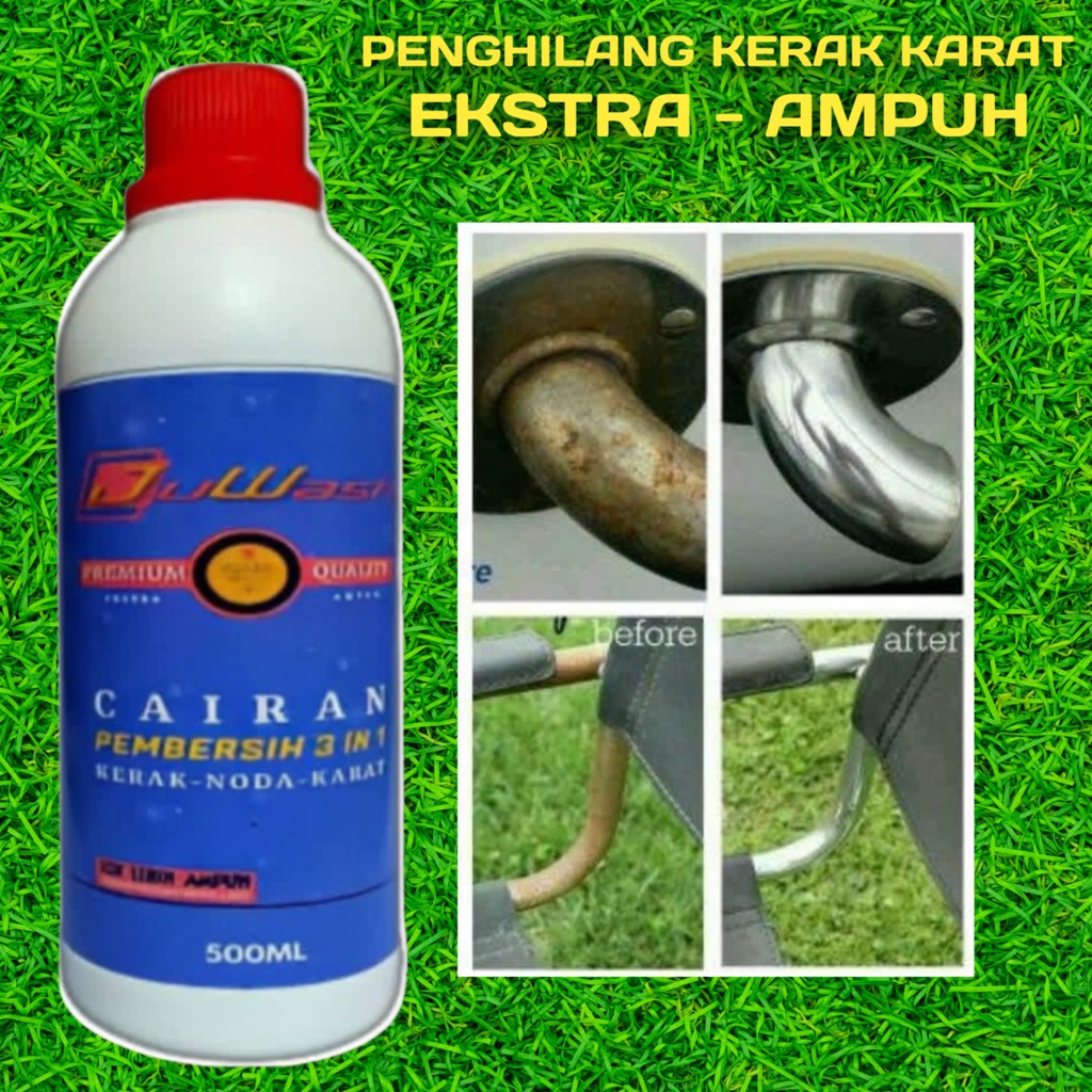 Jual PENGHILANG KARAT STAINLESS STEEL PEMBERSIH KERAK KAMAR MANDI BESI KENALPOT SEPEDA MOTOR ...