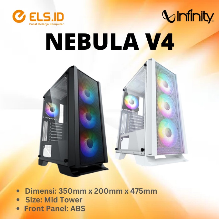Jual Infinity Nebula V4 Casing PC | Shopee Indonesia
