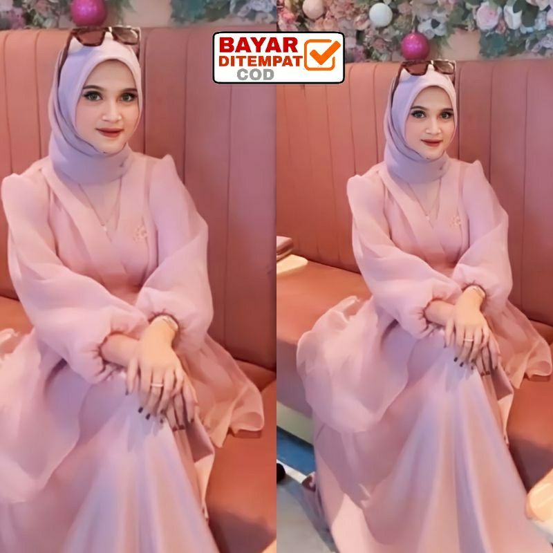 Jual Shakina Olshop / Lusia Lucsya Outer Rompi Organza Terbaru Baju ...