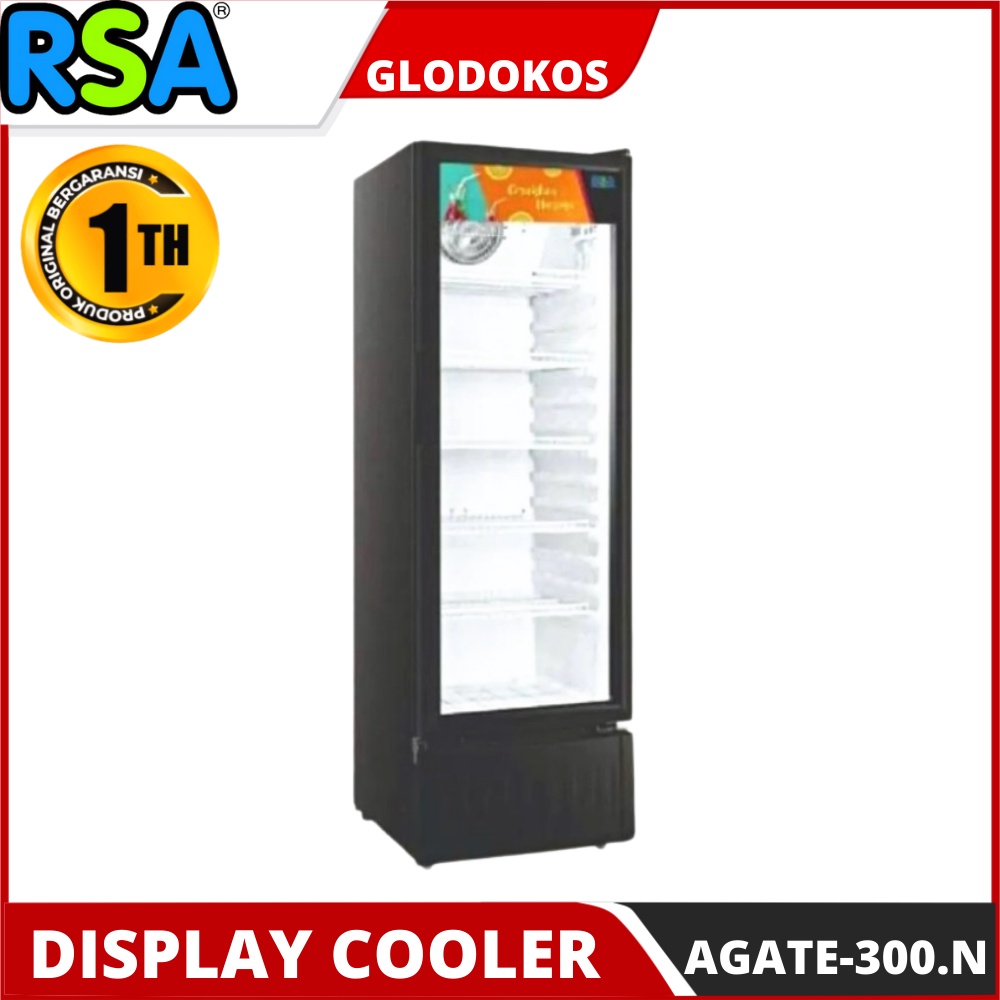 Jual SHOWCASE COOLER RSA AGATE 300 N DISPLAY COOLER MINUMAN AGATE 300 R ...
