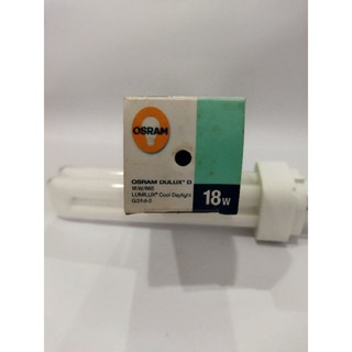 Jual lampu plc osram dulux d 18watt 865 cool daylight/lampu osram 18watt 2pin | Shopee Indonesia