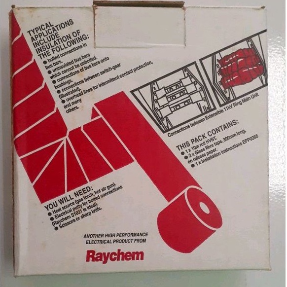 Jual RAYCHEM HVBT - 14-A (B10) VOLTAGE BUSBAR INSULATION TAPES | Shopee Indonesia