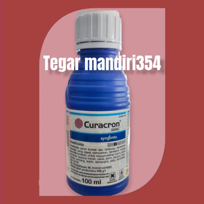 Jual Insektisida curacron 100ml Racun hama ulat kutu kutuan Curacron ...