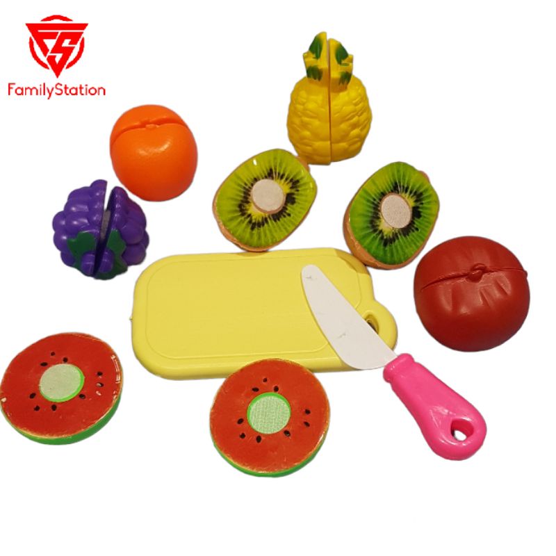 Jual Mainan Anak potong Buah Buahan Mainan masak masak | Shopee Indonesia