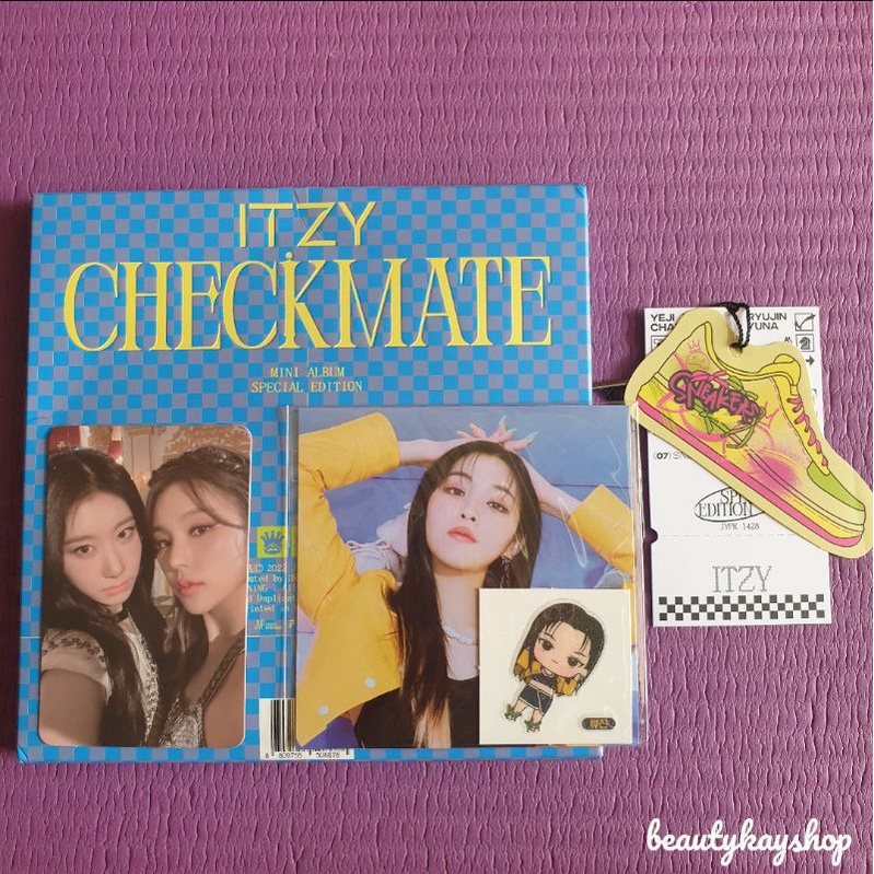 Jual Photocard Itzy Yeji Chaeryeong Ryujin - Album Checkmate Special ...
