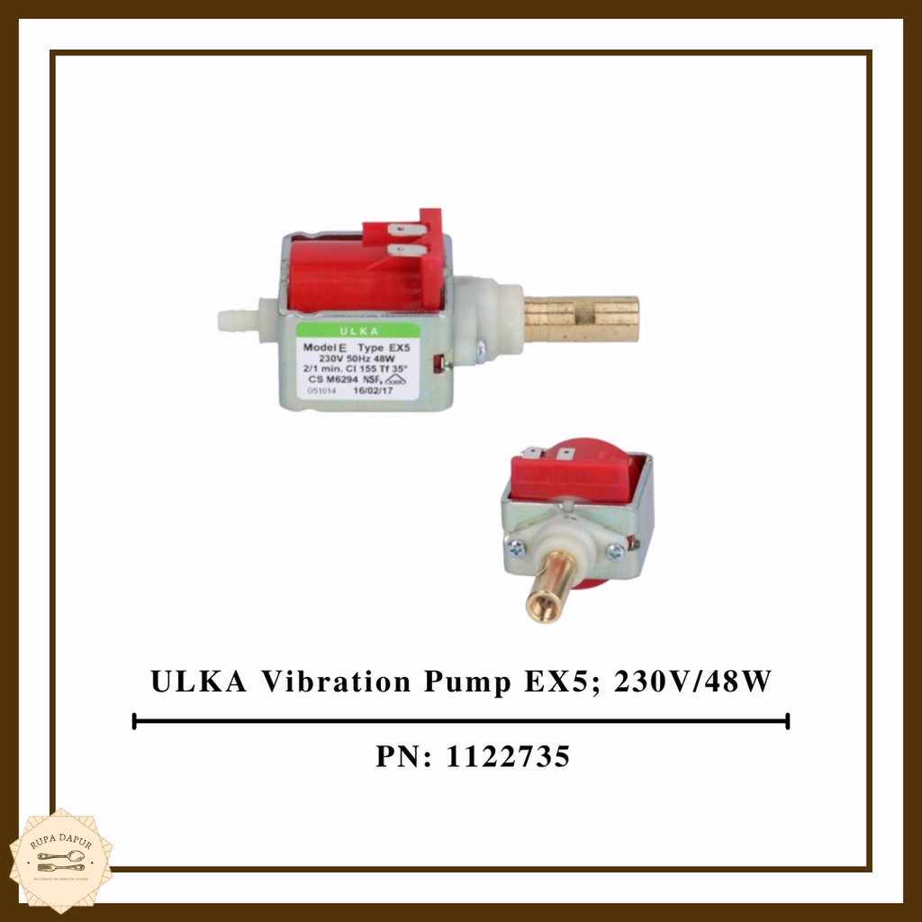 Jual ULKA Vibration Pump EX5; 230V/48W | Shopee Indonesia