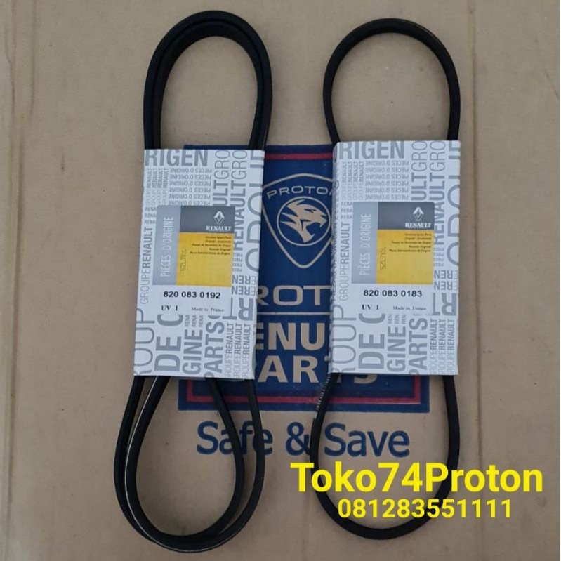 Jual Tali Kipas Fan Belt Fanbelt Vanbelt Proton Savvy Original Renault | Shopee Indonesia