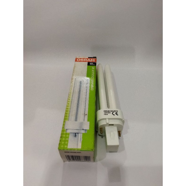 Jual lampu plc osram dulux d 18watt 865 cool daylight/lampu osram ...