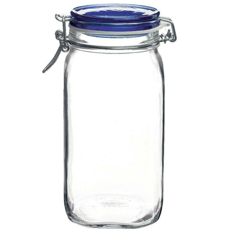 Jual Toples Hermetico 1500ml Fido Blue/ Hermetico Jar Blue Top/ Toples ...