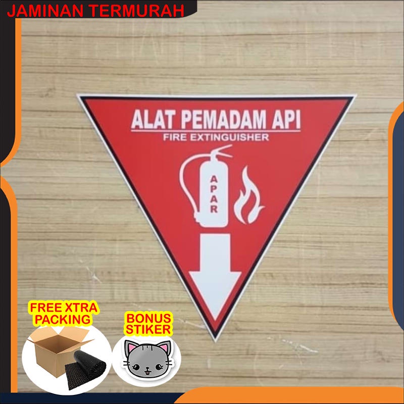 Jual Promo Stiker Petunjuk Alat Pemadam Api 20x20 Elegan | Shopee Indonesia