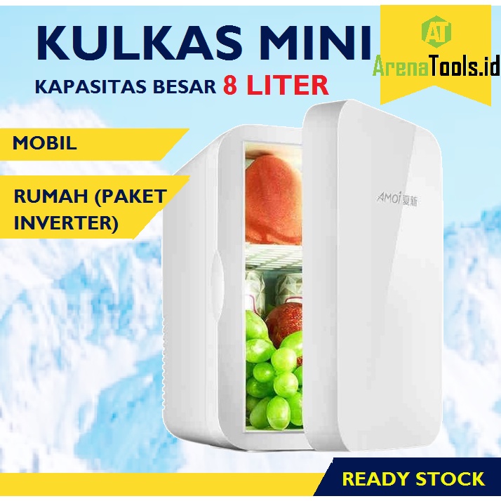 Jual Kulkas Mini Fridge Skin Care / Mobil / Kantor / Piknik / Kosmetik ...