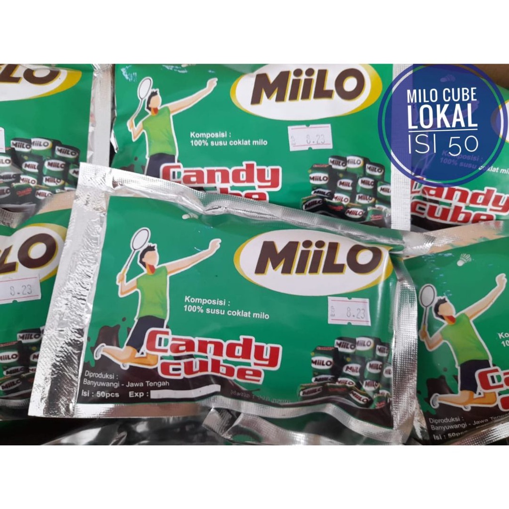 Jual MILO CUBE LOKAL ISI 50 PCS | Shopee Indonesia