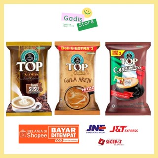 Jual Kopi Top Gula Aren , Cappuccino dan Kopi Susu Pack isi 9 Sachet ...