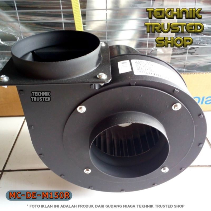 Jual Centrifugal fan direct MC DE150R 200w Blower keong hisap exhaust ...