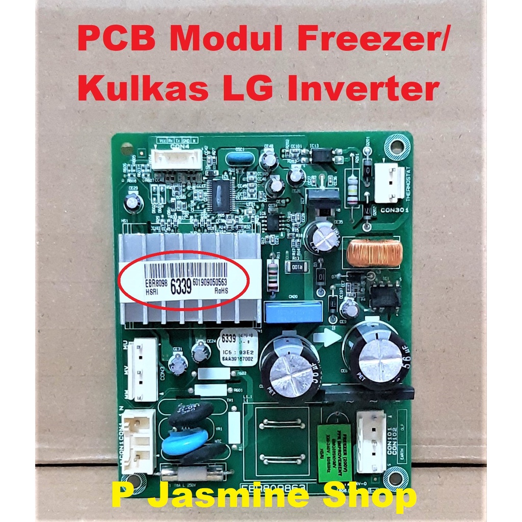 Jual PCB Modul 6339 Main Board Freezer Kulkas Inverter LG 1 Pintu, Original, Baru | Shopee Indonesia