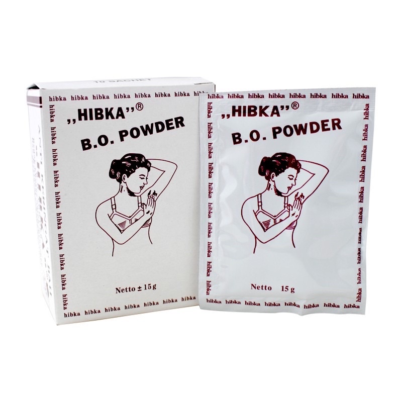 Jual HIBKA Powder Anti Keringat Bau - Deodoran | Shopee Indonesia