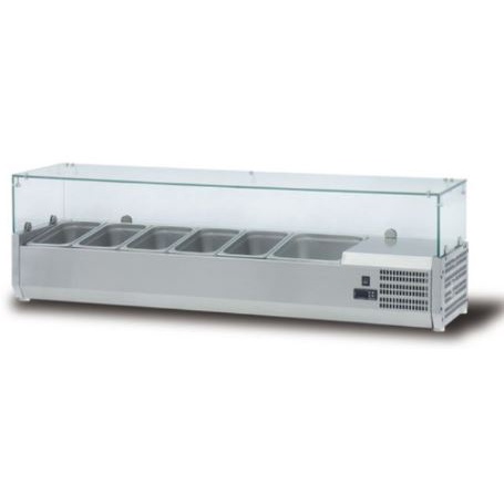 Jual FOMAC CTS-VRX1500 Countertop Salad Case Chiller pendingin Display ...