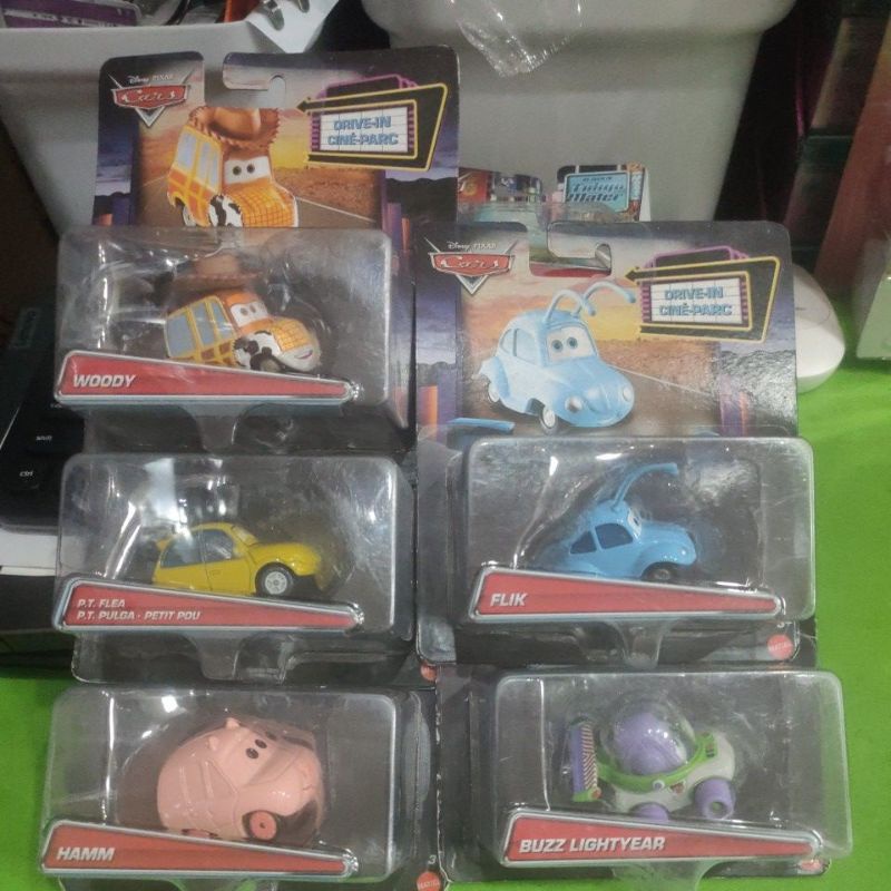 Jual Disney Pixar Cars Drive In Cine Parc Buzz Lightyear Flik Woody ...