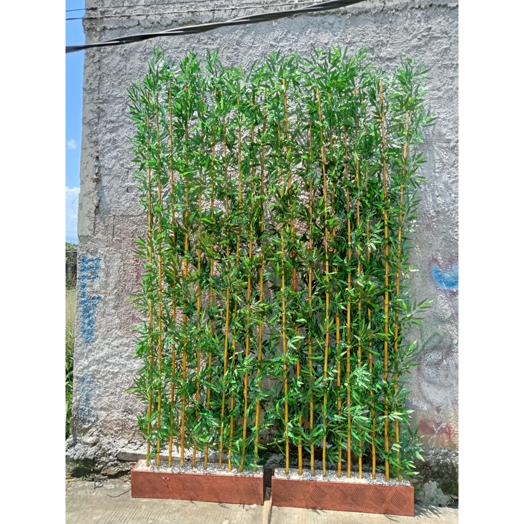 Jual PARTISI BAMBU 3M/BUNGA PLASTIK/BUNGA HIAS ARTIFICIAL/BUNGA HIAS ...
