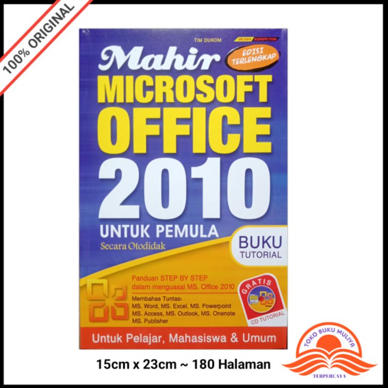 Jual Buku Mahir Microsoft Office 2010 Untuk Pemula | Shopee Indonesia