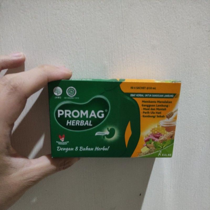 Jual PROMAG Herbal / PROMAG Gazero (1 box isi 6 sachet) | Shopee Indonesia