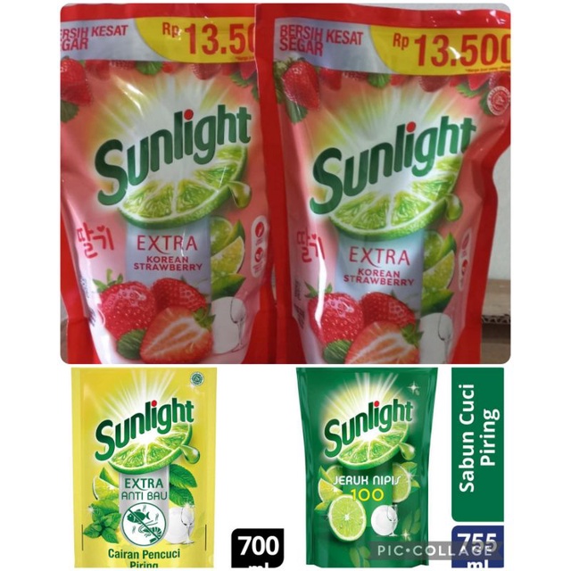 Jual Sunlight sabun pencuci piring 755ml | Shopee Indonesia