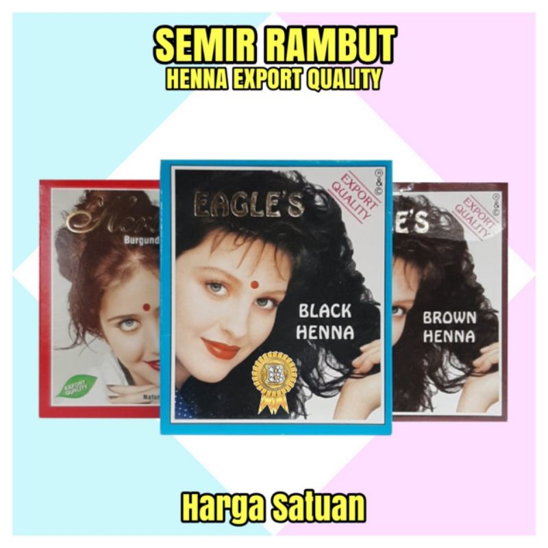 Jual Semir Rambut Henna All Varian (Satuan) | Shopee Indonesia