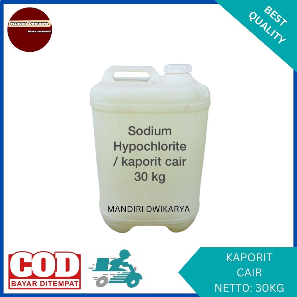 Jual Kaporit cair / Sodium Hypochlorite (30kg) | Shopee Indonesia