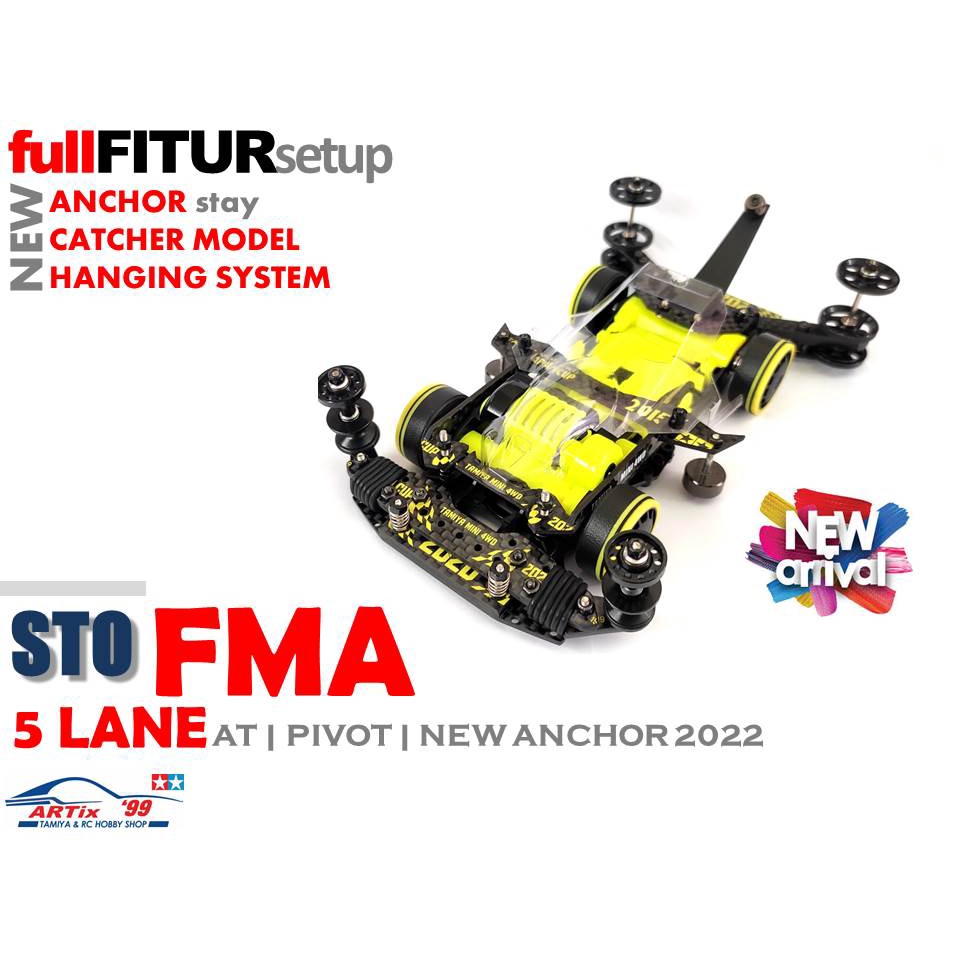 Jual TAMIYA STO SINGLE SHAFT FMA CHASSIS 3 & 5 LANE STYLE NEW CONCEPT ...