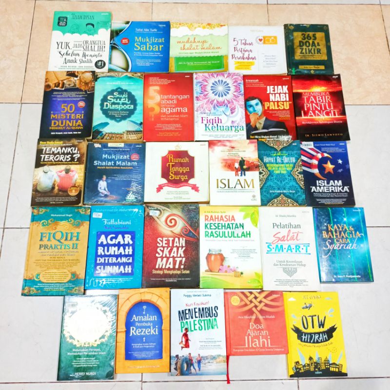 Jual Buku BACAAN ISLAMI / AGAMA ISLAM / ISLAM / MUKJIZAT SABAR / DOA ...