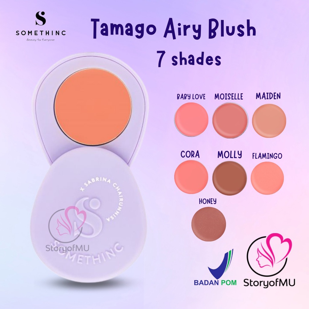 Jual SOMETHINC TAMAGO Airy Blush On x SABRINA - BlushOn Wajah | Shopee ...
