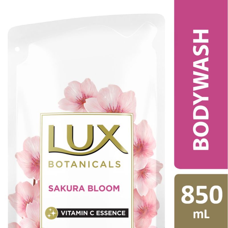 Jual LUX Botanicals Sabun Mandi Cair Refill Sakura Bloom 825ml | Shopee Indonesia
