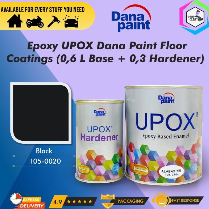 Jual Cat Lantai Epoxy UPOX Dana Paint Floor Coatings - 0020 Black ...
