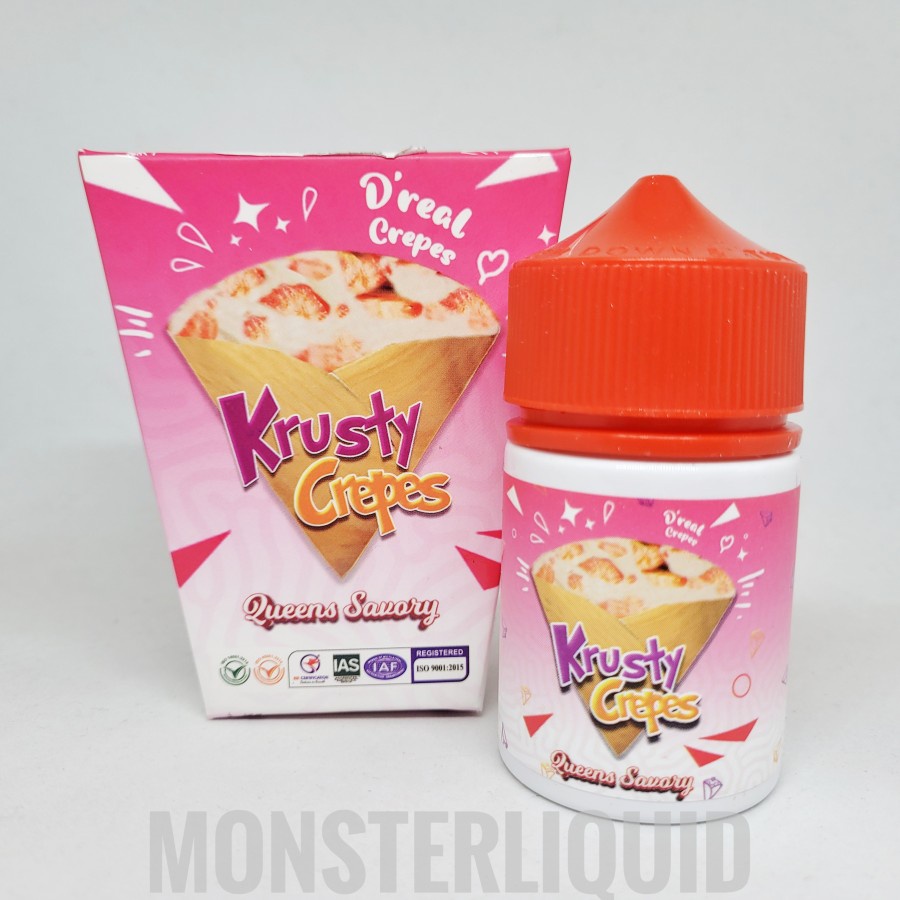 Jual KRUSTY CREPES V5 QUEENS SAVORY BY JAVA JUICE 3MG 60ML | Shopee ...