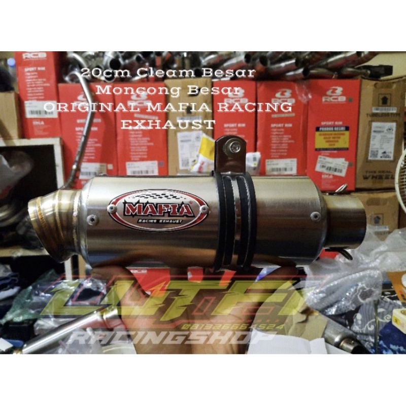 Jual Slincer ORIGINAL MAFIA RACING EXHAUST Panjang 20cm bahan 1.2 By ...