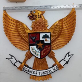 Jual Hiasan Panjangan Dinding Logo Garuda Pancasila Indonesia Fiber ...