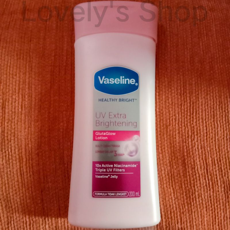 Jual VASELINE UV EXTRA BRIGHTENING GLUTAGLOW LOTION 200ML | Shopee Indonesia