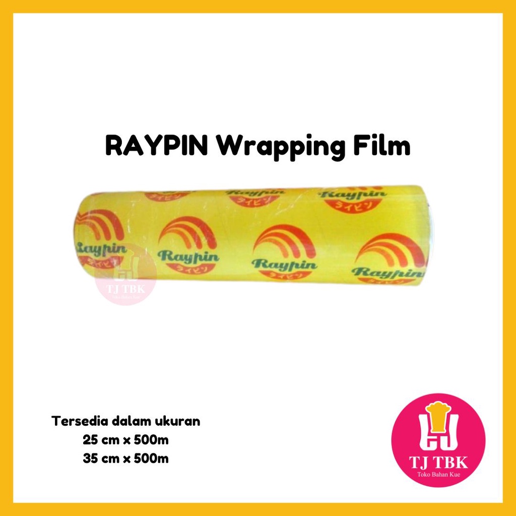 Jual Food Wrapping Film/Plastik Wrap Makanan RAYPIN uk 25cm X 500m/35cm ...