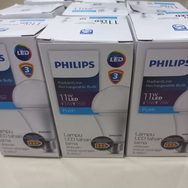 Jual Lampu LED Emergency Philips 11 Watt Philips Radiantline ...