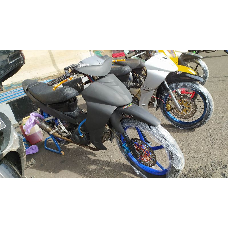 Jual Body set Jupiter Z fiberglass roadrace high quality | Shopee Indonesia