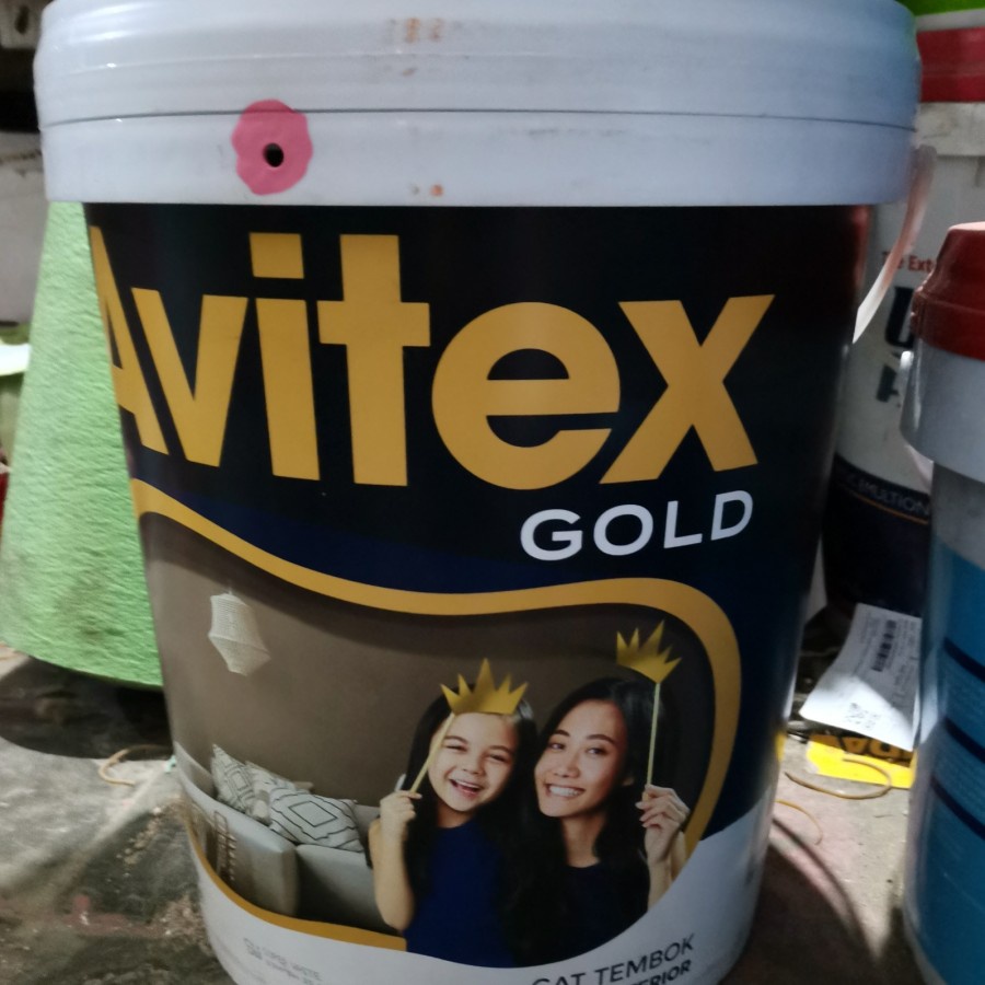 Jual Cat Tembok Acrilic / Acrylic Avitex Gold Pail | Shopee Indonesia