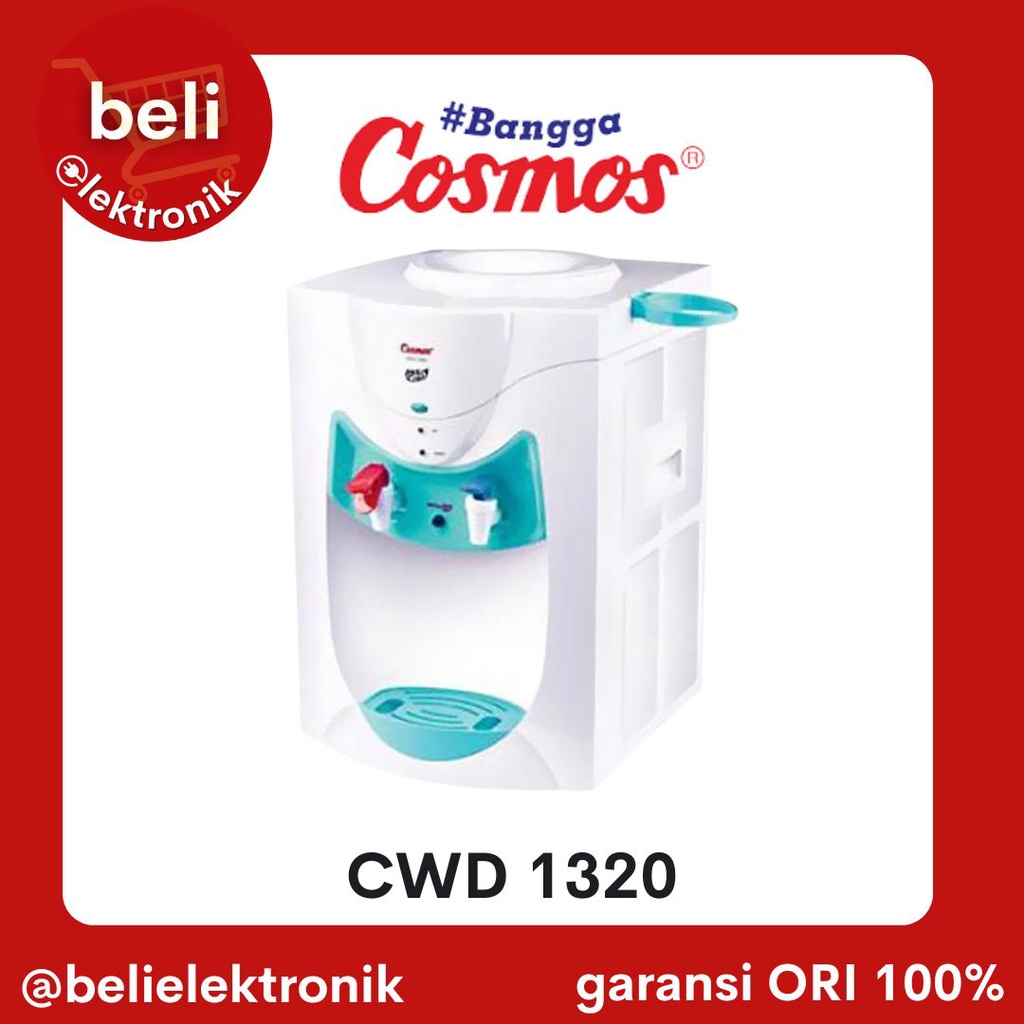 Jual COSMOS Dispenser Air Galon Atas Hot & Cold Panas & Dingin CWD 1320 ...