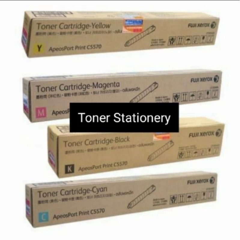 Jual TONER FUJI XEROX APEOSPORT PRINT C5570 BLACK & COLOR ORIGINAL | Shopee Indonesia