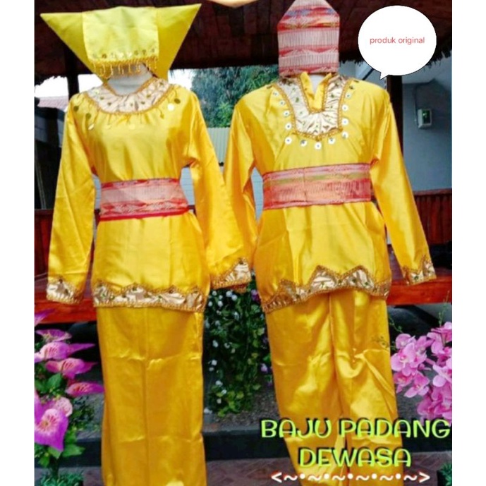 Jual baju adat tradisional sumbar/padang//pakaian nusantara dearah ...